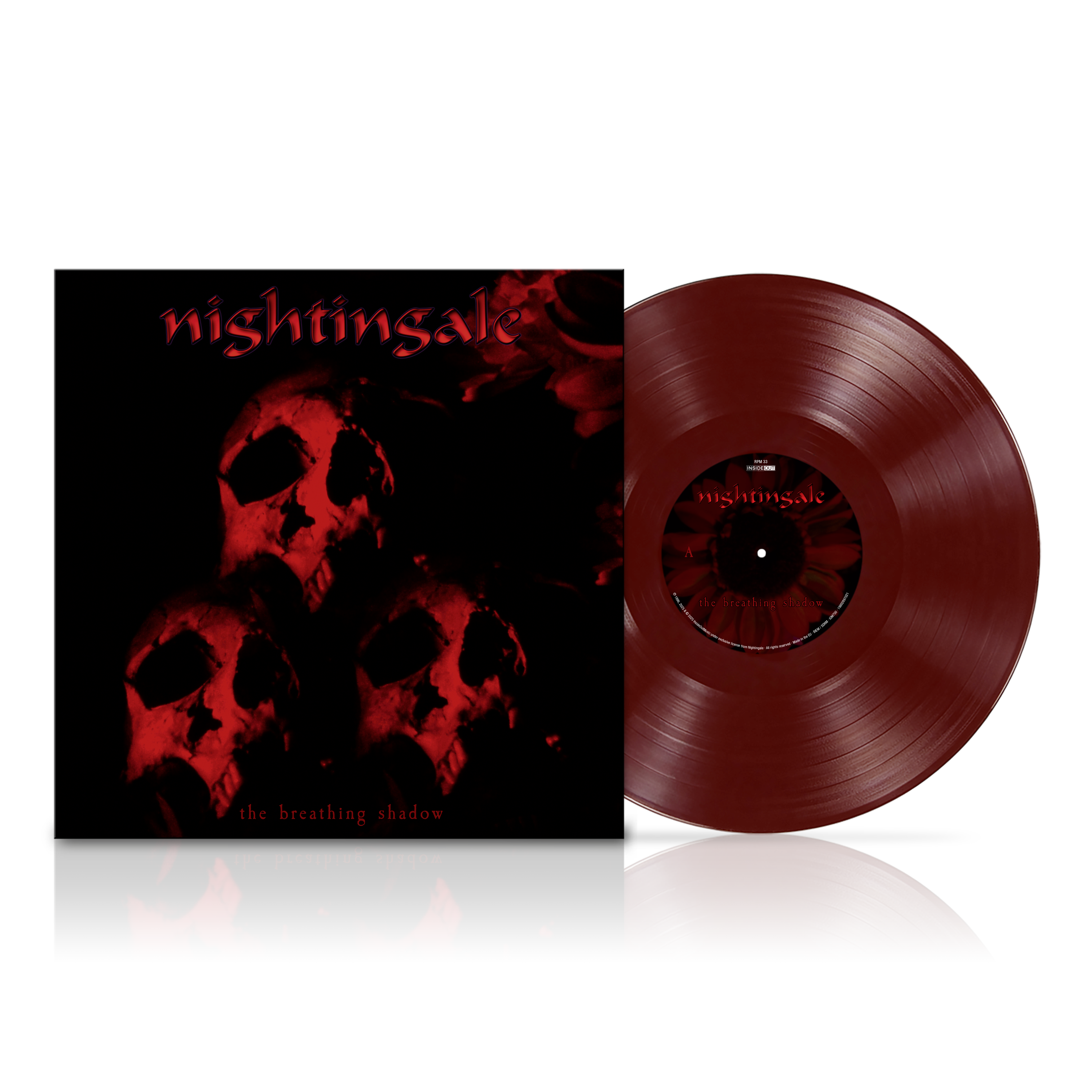 Nightingale - The Breathing Shadow (Re-issue) (Ltd. deep blood red LP)