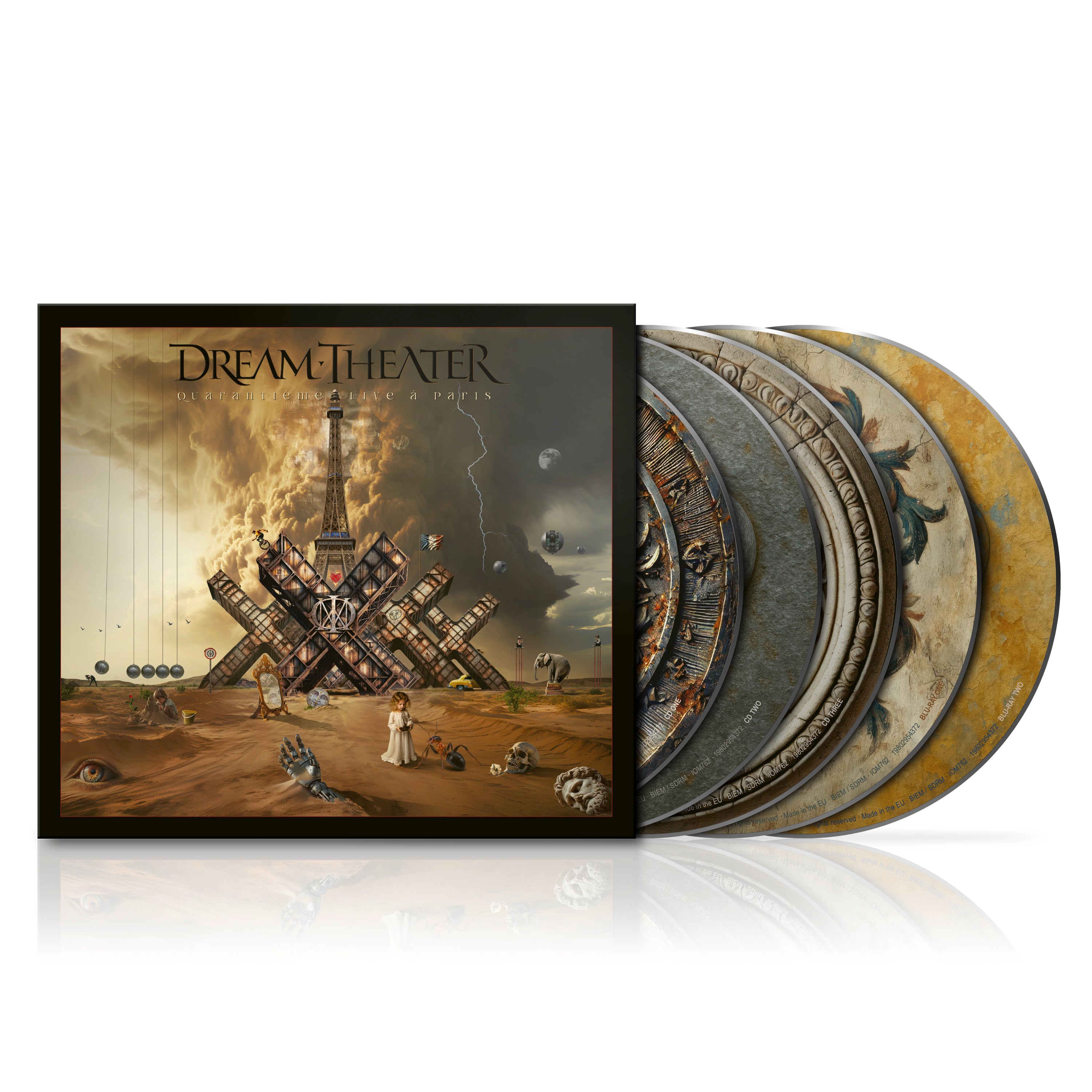 Dream Theater - Quarantième: Live à Paris (Special Edition 3CD+2Blu-ra
